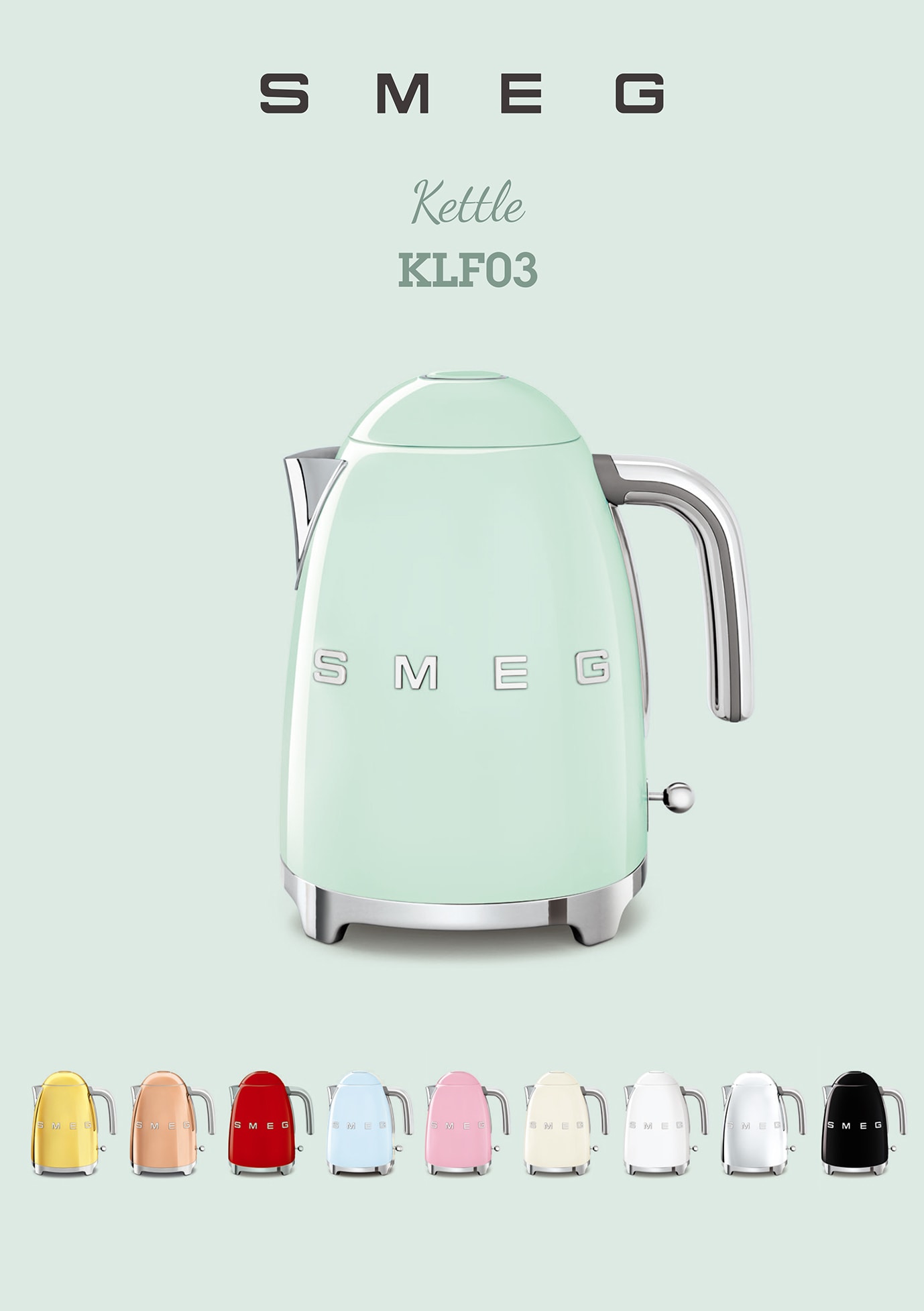 SMEG, a long-established Italian kitchen appliance brand established in ...