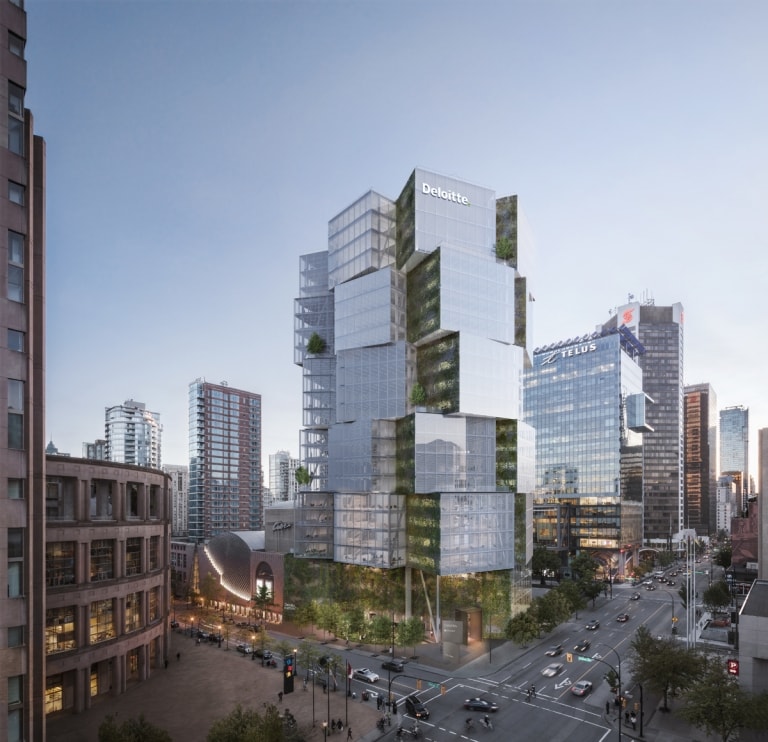 Deloitte Summit Tower, A Glass Box Architectural Design Enhanced by ...