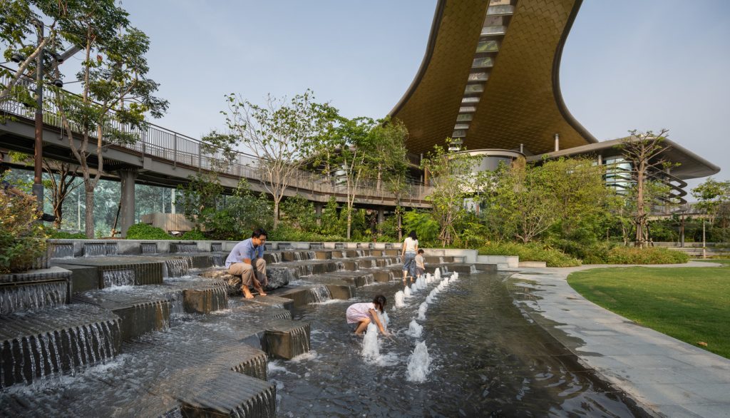 TK Studio Completes the Landscape of Forest Pavilion, the Entrance to ...