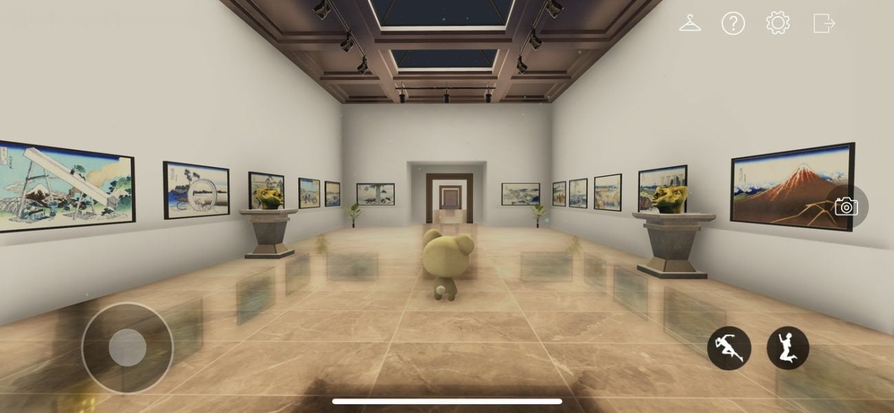 NFT Metaverse ”XANA” Opens Virtual NFT Gallery, includes “Katsushika ...