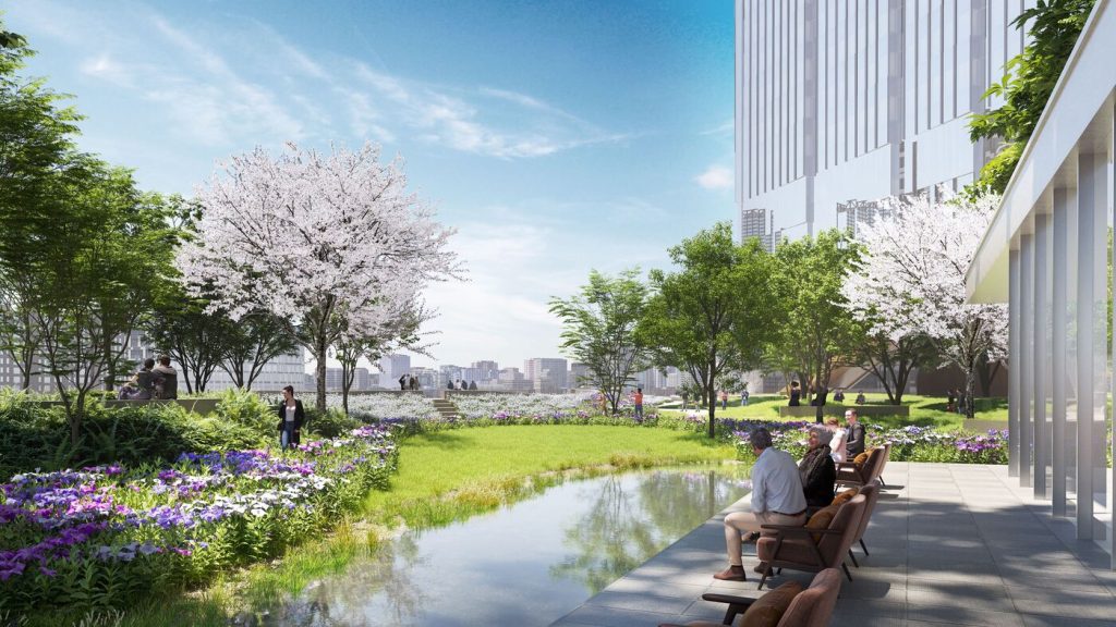Tokyo’s Largest Midtown Smart City Project “Tokyo Cross Park Plan ...
