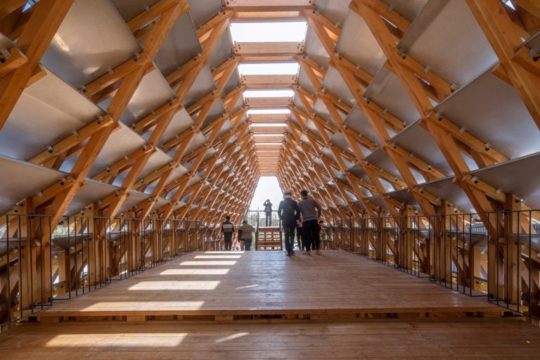 Jiangmen, China Timber Bridge in Gulou Waterfront – ADF Web Magazine ...