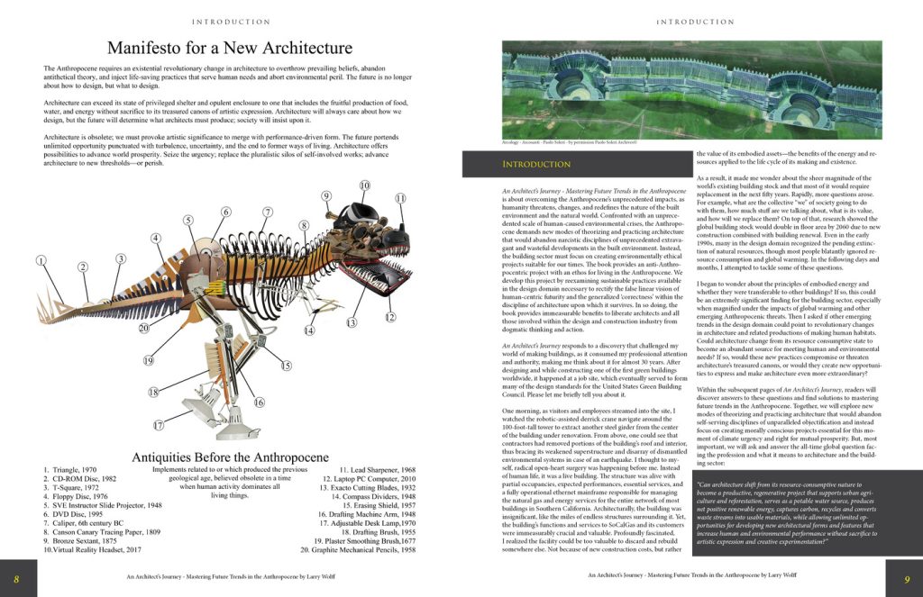 “An Architect’s Journey”- Mastering Future Trends in the Anthropocene ...
