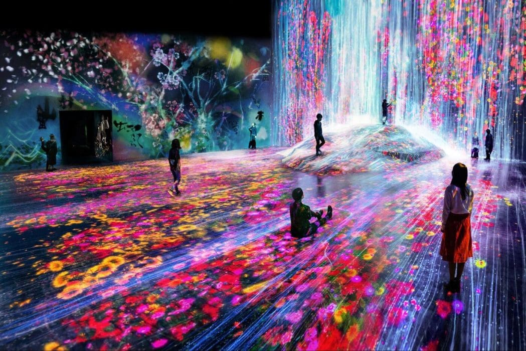 teamLab presents “Flowers Bombing Home” project – ADF Web Magazine ...