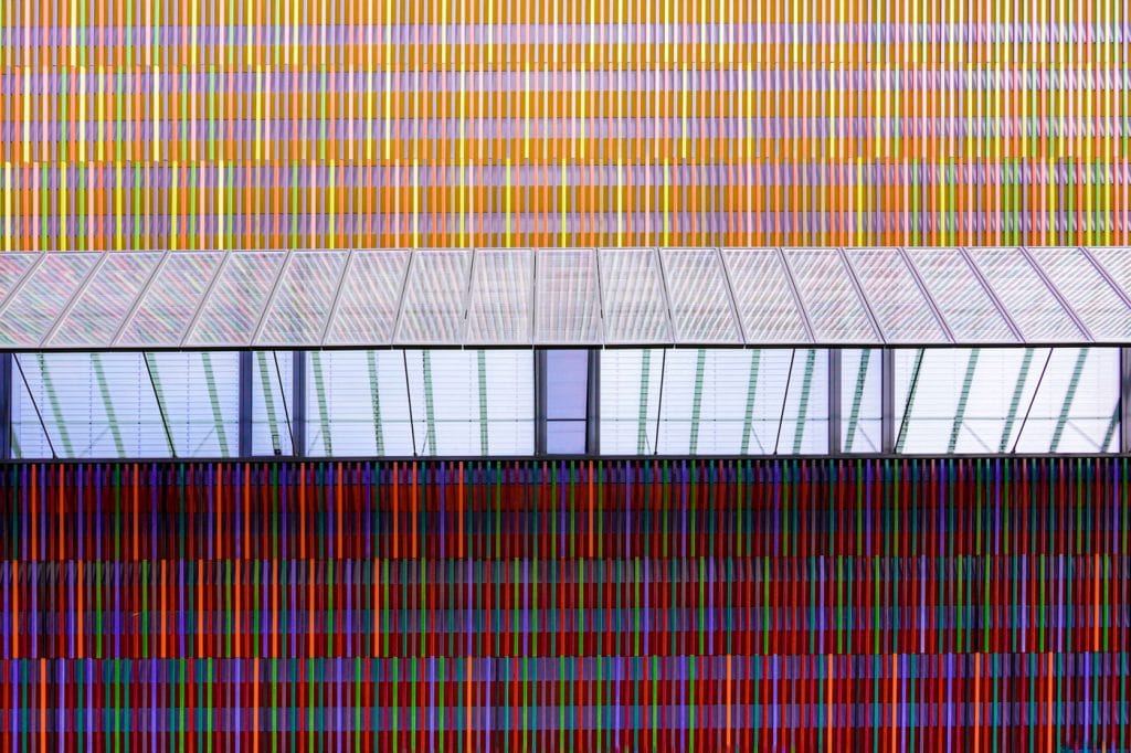 Facades Photographs by Michael Nguyen of three architectural works of ...