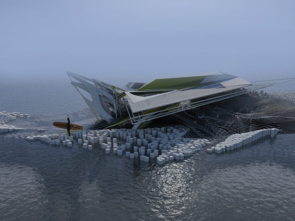 Hydrokinetic Energy Resort Designed by Margot Krasojević Architects ...