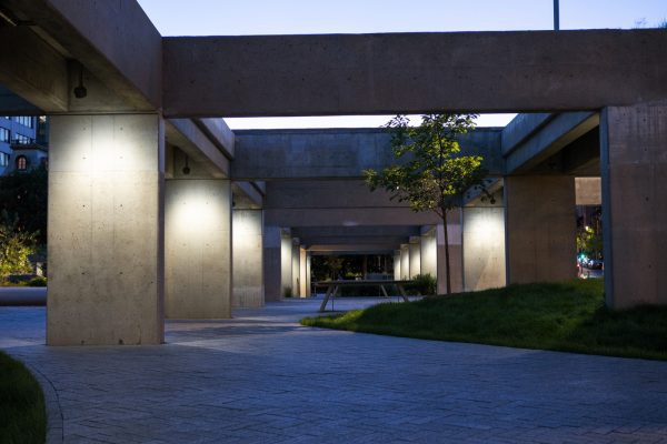 The Canadian lighting design consultancy Lightemotion Illuminates Viger ...