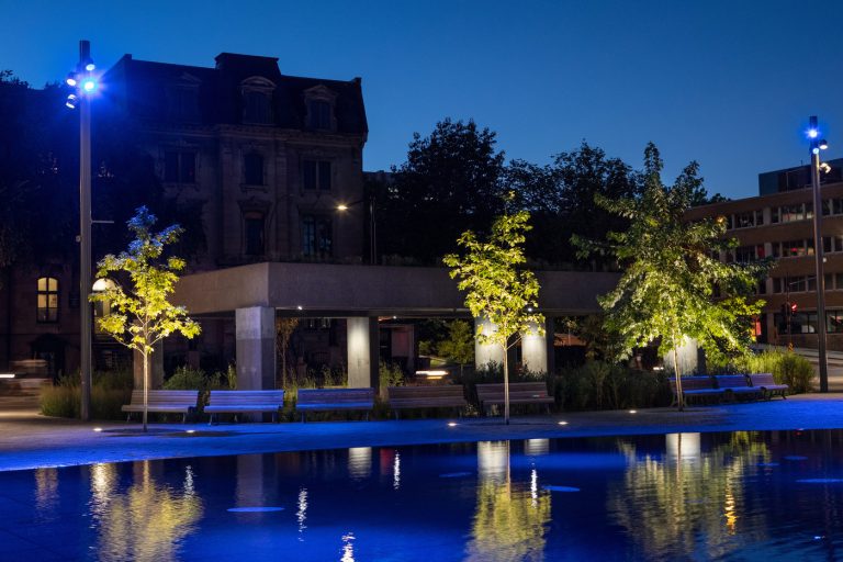 The Canadian lighting design consultancy Lightemotion Illuminates Viger ...