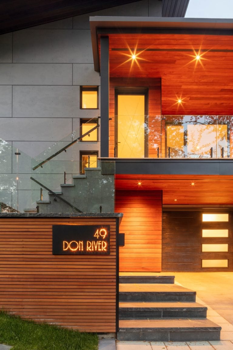 Dewson Architects Unveils a Sustainable Split-Level home “Sylvan Living ...