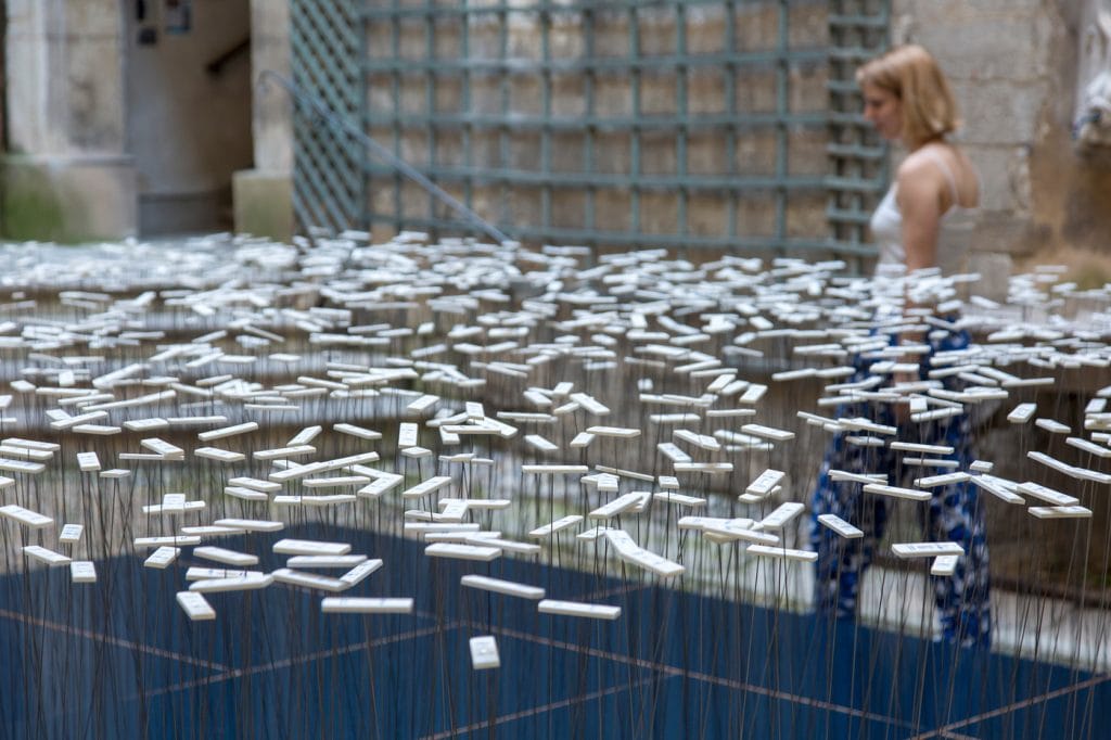 Les Fleurs de la Maladie: Art Installation from Recycled COVID-19 Tests ...