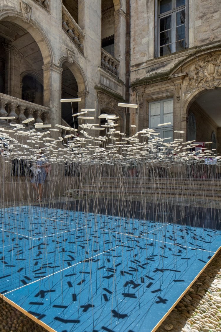 Les Fleurs de la Maladie: Art Installation from Recycled COVID-19 Tests ...
