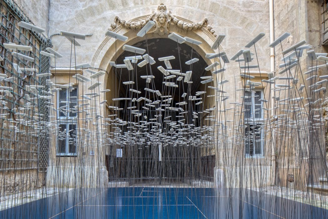Les Fleurs de la Maladie: Art Installation from Recycled COVID-19 Tests ...