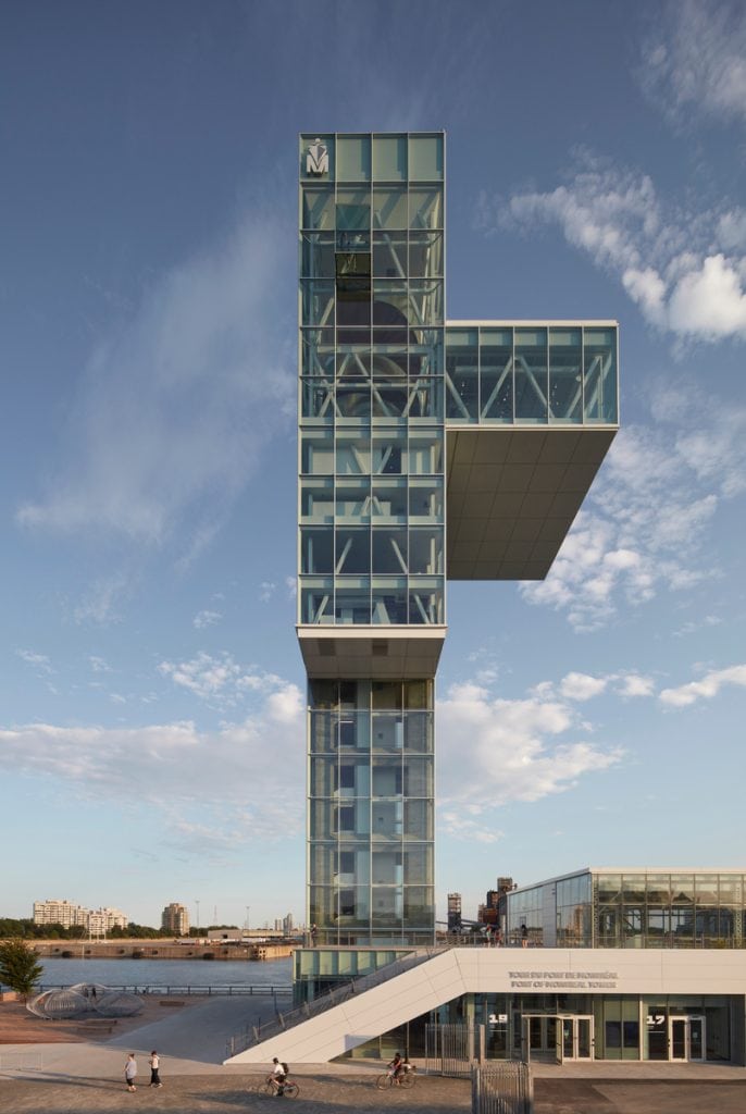 The Port of Montreal Tower and River Terrace Designed by Provencher_Roy ...