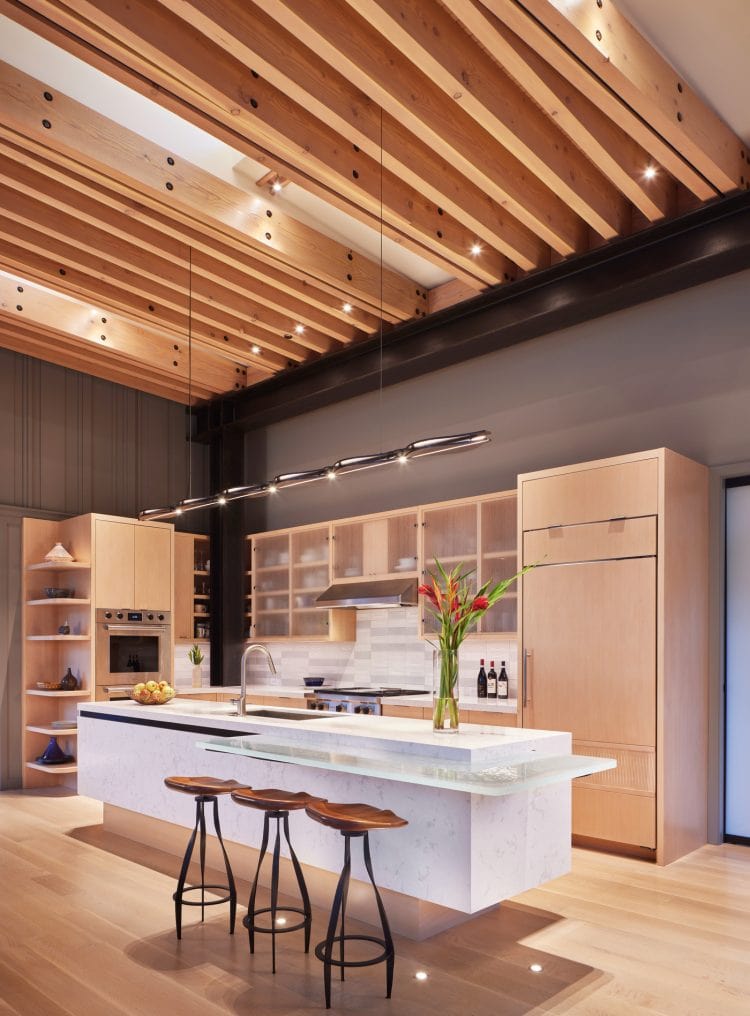 Bainbridge House, a sustainable house on a hill designed by Finne ...