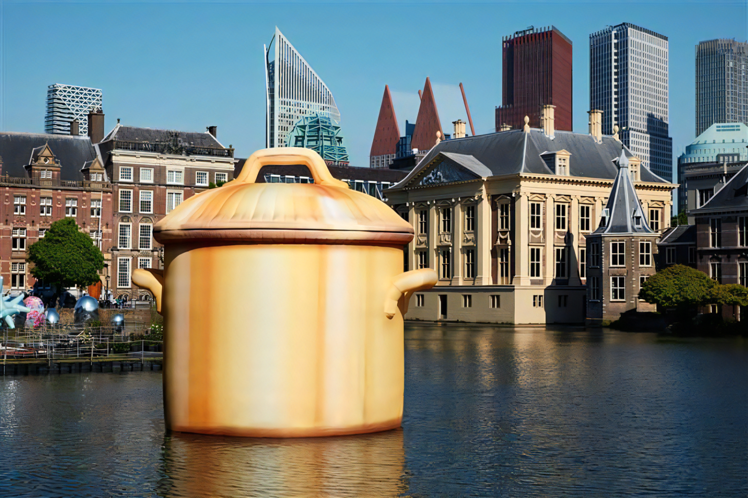 There is a giant pot floating on water, in the Netherlands – ADF Web ...