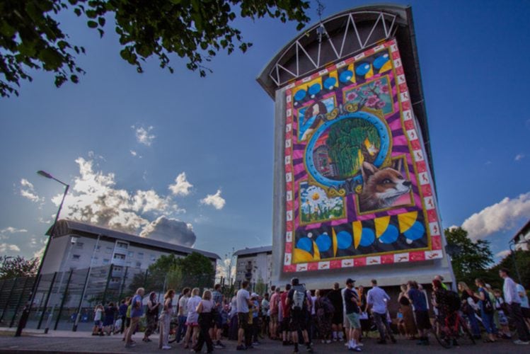 Giant Animated Mural by INSA Unveiled in Walthamstow – ADFウェブマガジン｜ADF ...
